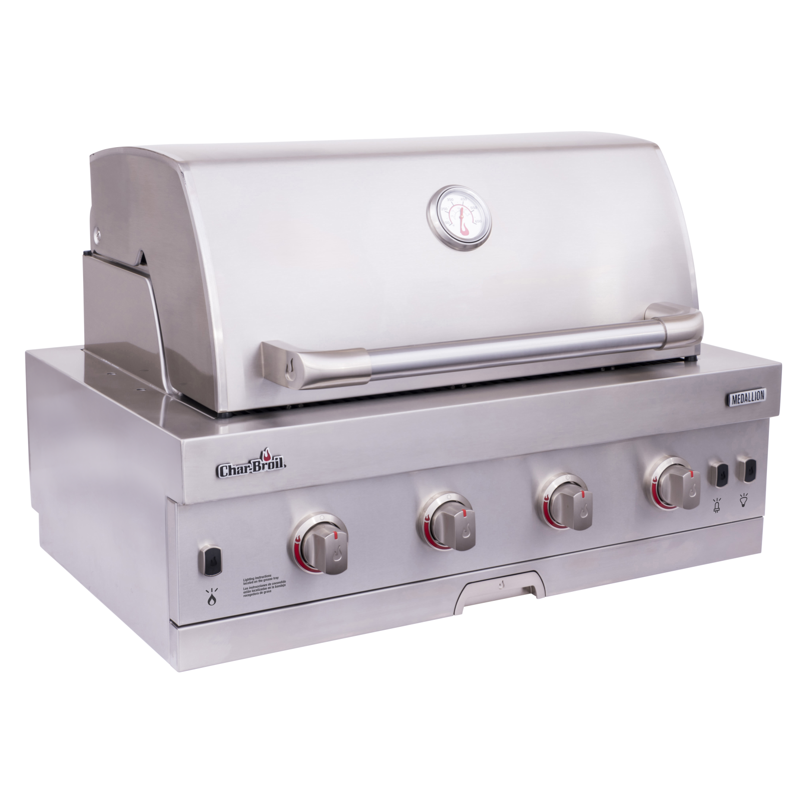 Parrilla Gas Char-Broil Medallion Series Empotrar 4 Quemadores